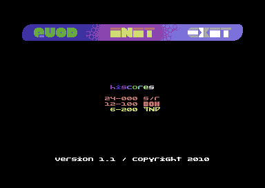 Screenshot of Quod Init Exit (Commodore 64, 2010) - MobyGames