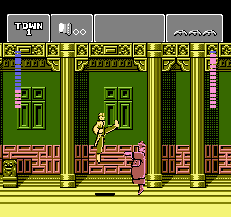 Screenshot of Phantom Fighter (NES, 1988) - MobyGames