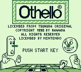 Screenshot of Othello (Game Boy, 1986) - MobyGames