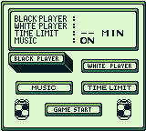 Screenshot of Othello (Game Boy, 1986) - MobyGames