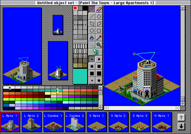 Screenshot of SimCity 2000: Urban Renewal Kit (Macintosh, 1994) - MobyGames