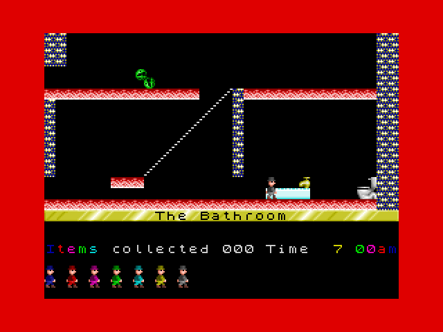 Screenshot of Jet Set Willy (Windows, 1999) - MobyGames