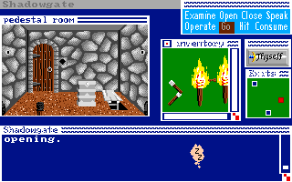 Screenshot of Shadowgate (Amiga, 1987) - MobyGames