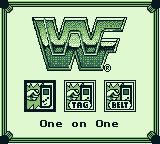 Screenshot of WWF Superstars 2 (Game Boy, 1992) - MobyGames