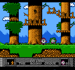 Screenshot of Wonderland Dizzy (NES, 2015) - MobyGames