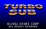 Turbo Sub screenshots - MobyGames