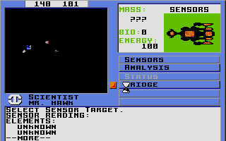 Screenshot of Starflight (Atari ST, 1986) - MobyGames