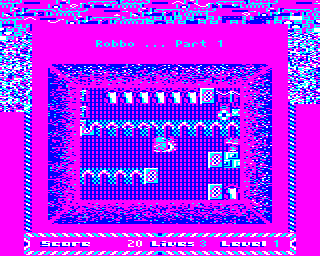 Screenshot of Repton Infinity (Electron, 1988) - MobyGames