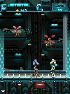 Screenshot of N.O.V.A.: Near Orbit Vanguard Alliance (J2ME, 2011) - MobyGames