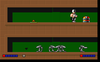 Screenshot of Electroman (DOS, 1992) - MobyGames