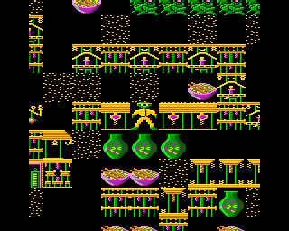 Screenshot of Repton 3 (Acorn 32-bit, 1988) - MobyGames