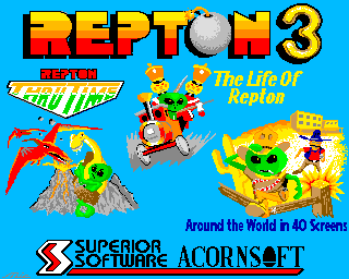 Repton 3 (1988) - MobyGames
