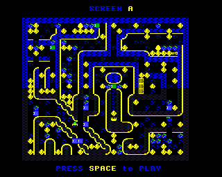 Screenshot of Repton 3 (Acorn 32-bit, 1988) - MobyGames