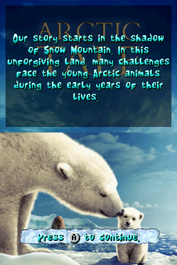 Screenshot of Arctic Tale (Nintendo DS, 2007) - MobyGames