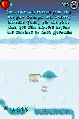 Screenshot of Arctic Tale (Nintendo DS, 2007) - MobyGames