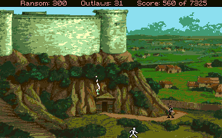 Screenshot of Conquests of the Longbow: The Legend of Robin Hood (Amiga ...