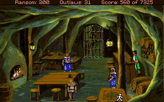 Screenshot of Conquests of the Longbow: The Legend of Robin Hood (Amiga ...