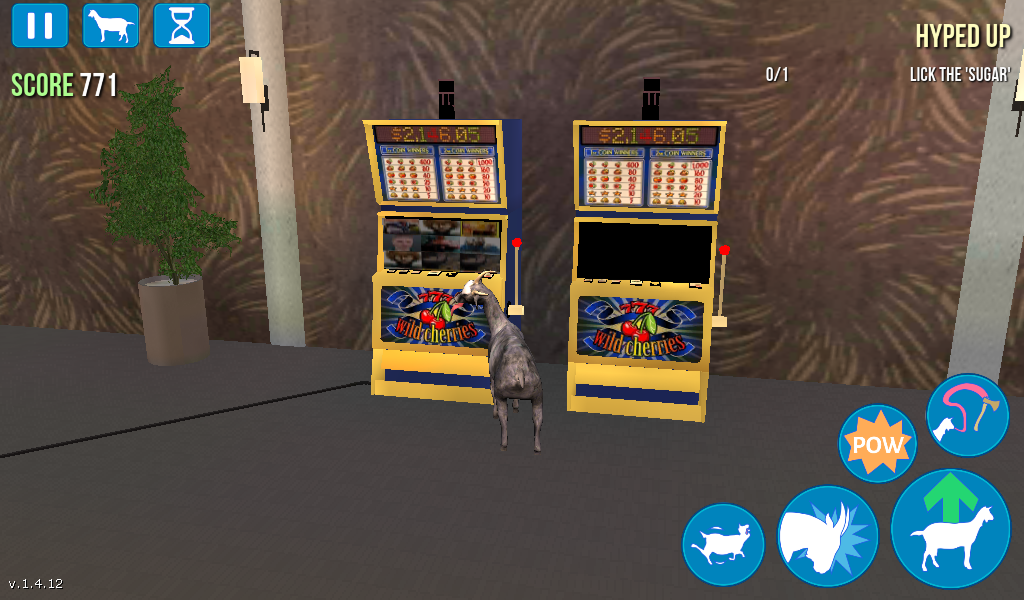 Screenshot of Goat Simulator (Android, 2014) - MobyGames