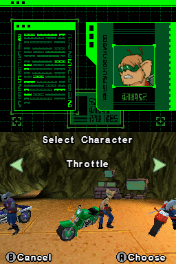 Screenshot of Biker Mice from Mars (Nintendo DS, 2007) - MobyGames
