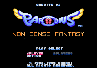 Screenshot of Parodius (SEGA Saturn, 1994) - MobyGames