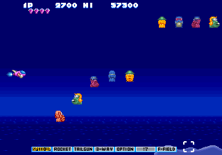 Screenshot of Parodius (SEGA Saturn, 1994) - MobyGames