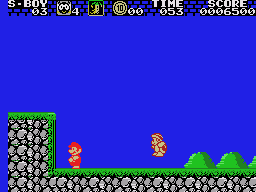 Screenshot of Super Boy III (SEGA Master System, 1991) - MobyGames