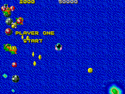 Screenshot of Ark Area (Arcade, 1987) - MobyGames