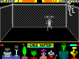 Screenshot of Cage Match (ZX Spectrum, 1987) - MobyGames