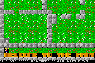 Screenshot of Emerald Mines (Amiga CD32, 1994) - MobyGames