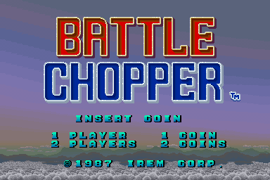 Screenshot of Battle Chopper (Arcade, 1987) - MobyGames