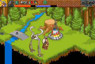 Screenshot of Heimdall 2: Into the Hall of Worlds (Amiga CD32, 1994 ...