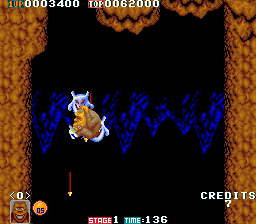 Screenshot of Toki (Arcade, 1989) - MobyGames