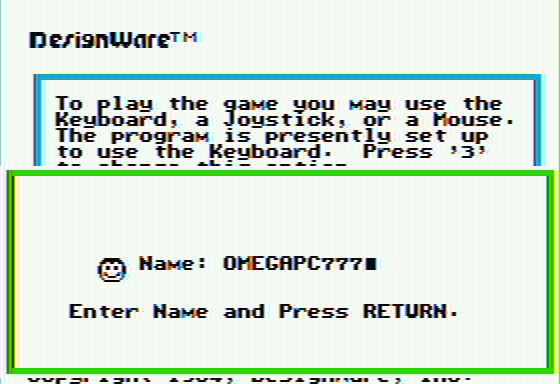 Screenshot of Crypto Cube (Apple II, 1983) - MobyGames