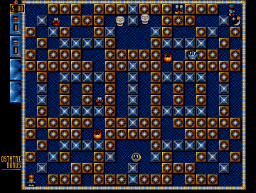 Screenshot of Mega Blast (DOS, 1995) - MobyGames