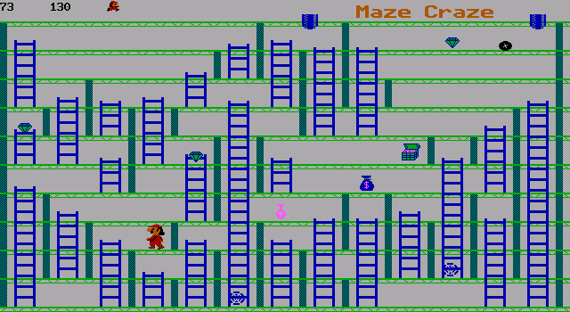 Screenshot of Aldo Again (DOS, 1989) - MobyGames