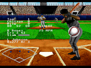 Screenshot of RBI Baseball '95 (SEGA 32X, 1995) - MobyGames