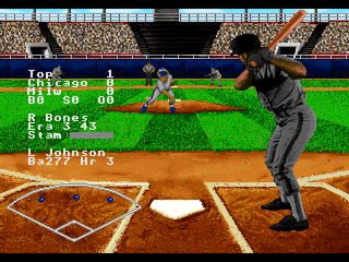 Screenshot of RBI Baseball '95 (SEGA 32X, 1995) - MobyGames