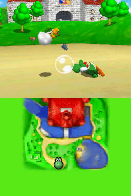 Screenshot of Super Mario 64 DS (Nintendo DS, 2004) - MobyGames