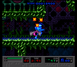 Screenshot of B.O.B. (SNES, 1993) - MobyGames