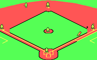 Screenshot of The Sporting News Baseball (DOS, 1988) - MobyGames