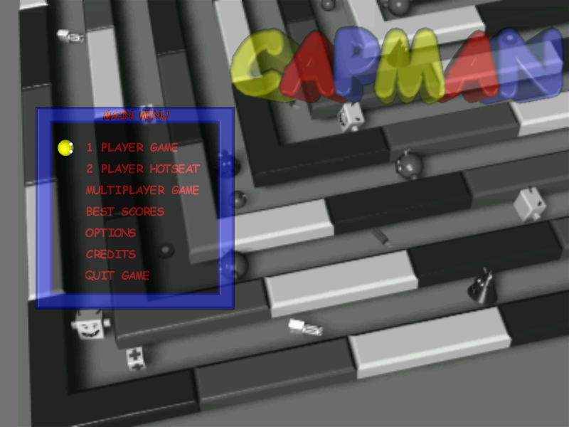 Screenshot of Capman (Windows, 1999) - MobyGames