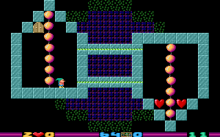 Screenshot of Heartlight (DOS, 1991) - MobyGames