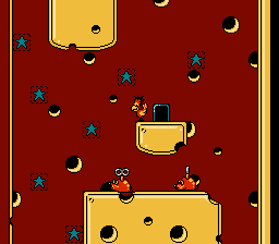 Screenshot of Alfred Chicken (NES, 1993) - MobyGames