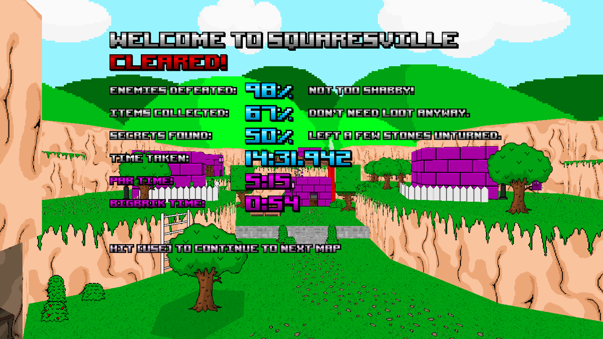 Screenshot of The Adventures of Square (Windows, 2014) - MobyGames