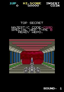 Screenshot of Taito's Super Space Invaders (Arcade, 1990) - MobyGames