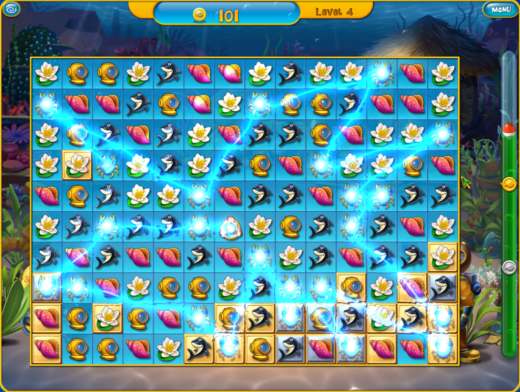 Screenshot of Fishdom 3 (Windows, 2012) - MobyGames