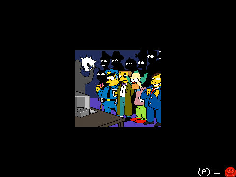 Screenshot of The Simpsons Arcade (BlackBerry, 2009) - MobyGames