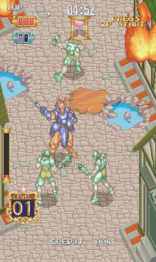 Screenshot of Gaiapolis (Arcade, 1993) - MobyGames