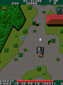 Screenshot of Tank (Arcade, 1985) - MobyGames