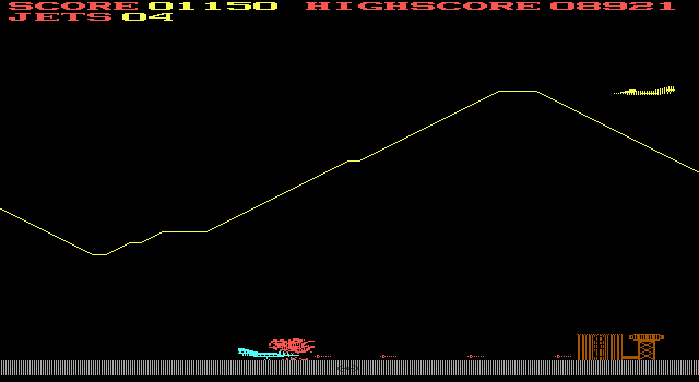 Screenshot of Jumpjet (DOS, 1990) - MobyGames